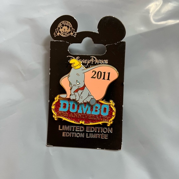 Disney | Other | Rare Disneys Dumbo 7th Anniversary Trading Pin | Poshmark